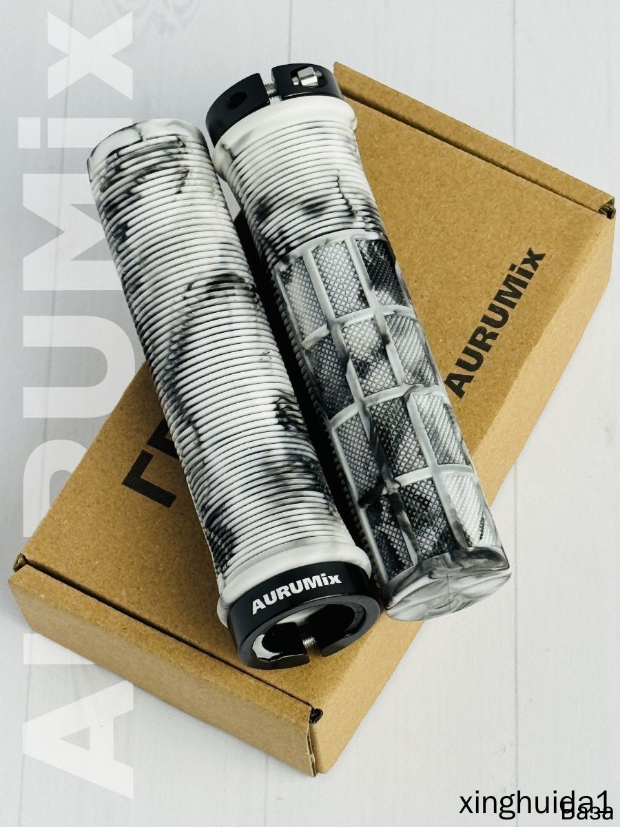 Грипсы AURUMix GRIP Lock 135 мм - White/Black