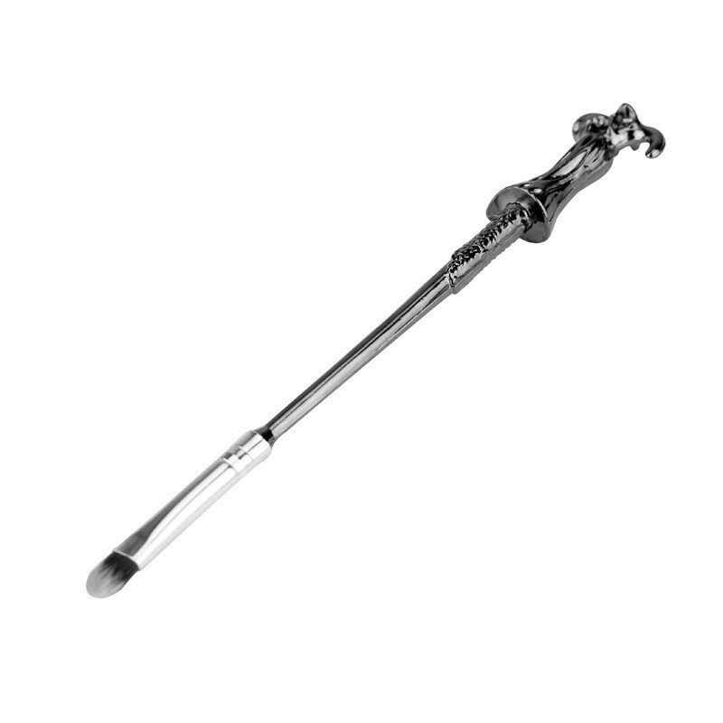 Кисточка для макияжа Potter Magic Wand с нейлоновым ворсом и металлической ручкой для путешествий Veldermort