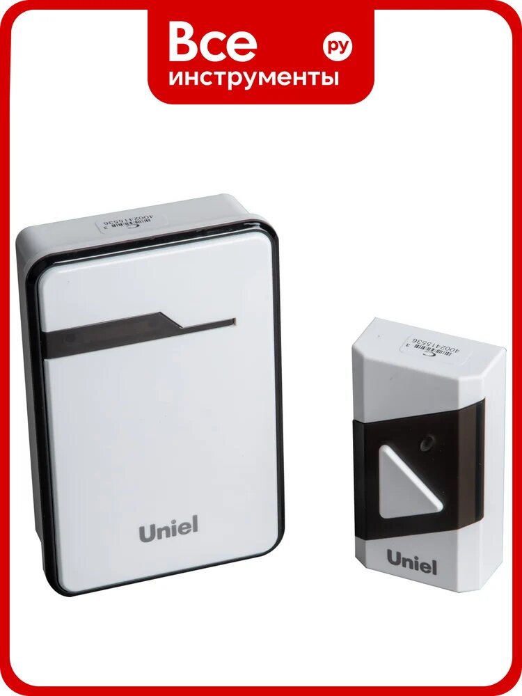Беспроводной звонок Uniel UDB-016W-R1T1-38S-150M-WH/BL UL-00011371