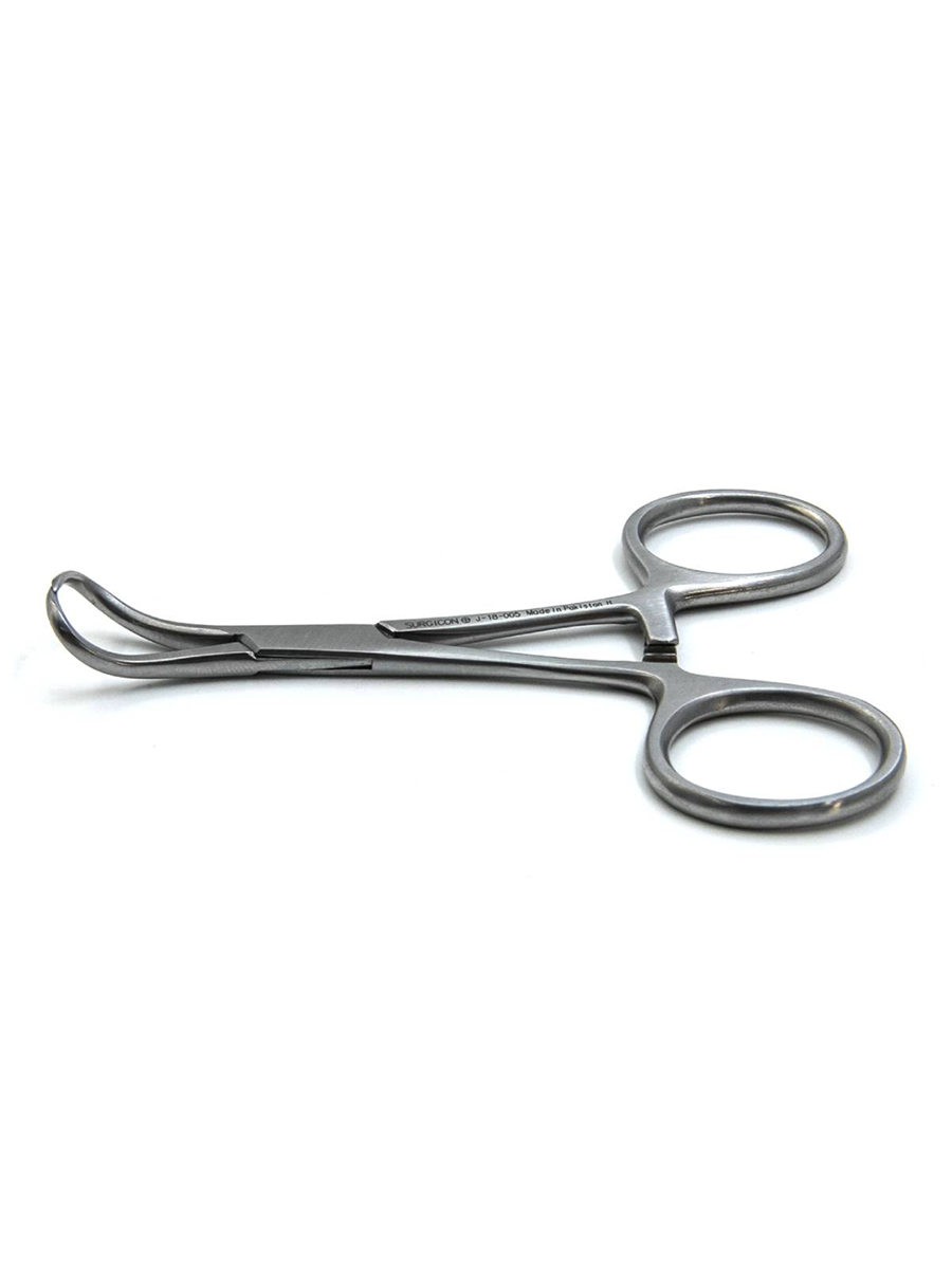 Зажим для операционного белья Backhaus-цапка, 9 см, Surgicon