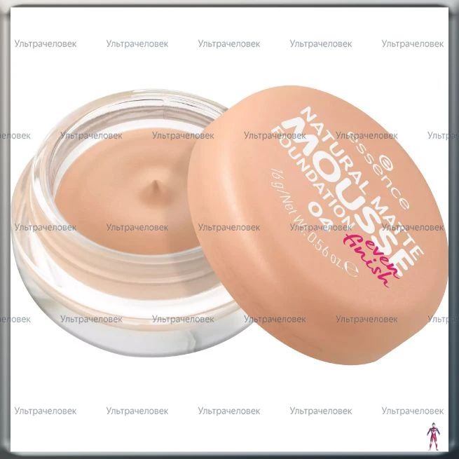 Матирующий тональный мусс Natural Matte Mousse 04 Matt Ivor