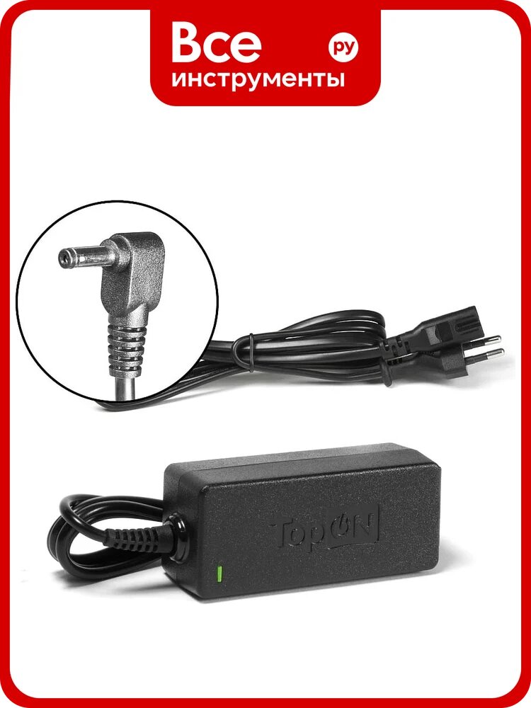 Блок питания для ноутбука Asus TopON 19V 1.75A 4.0x1.35 33W ADP-33AW TOP-LT06