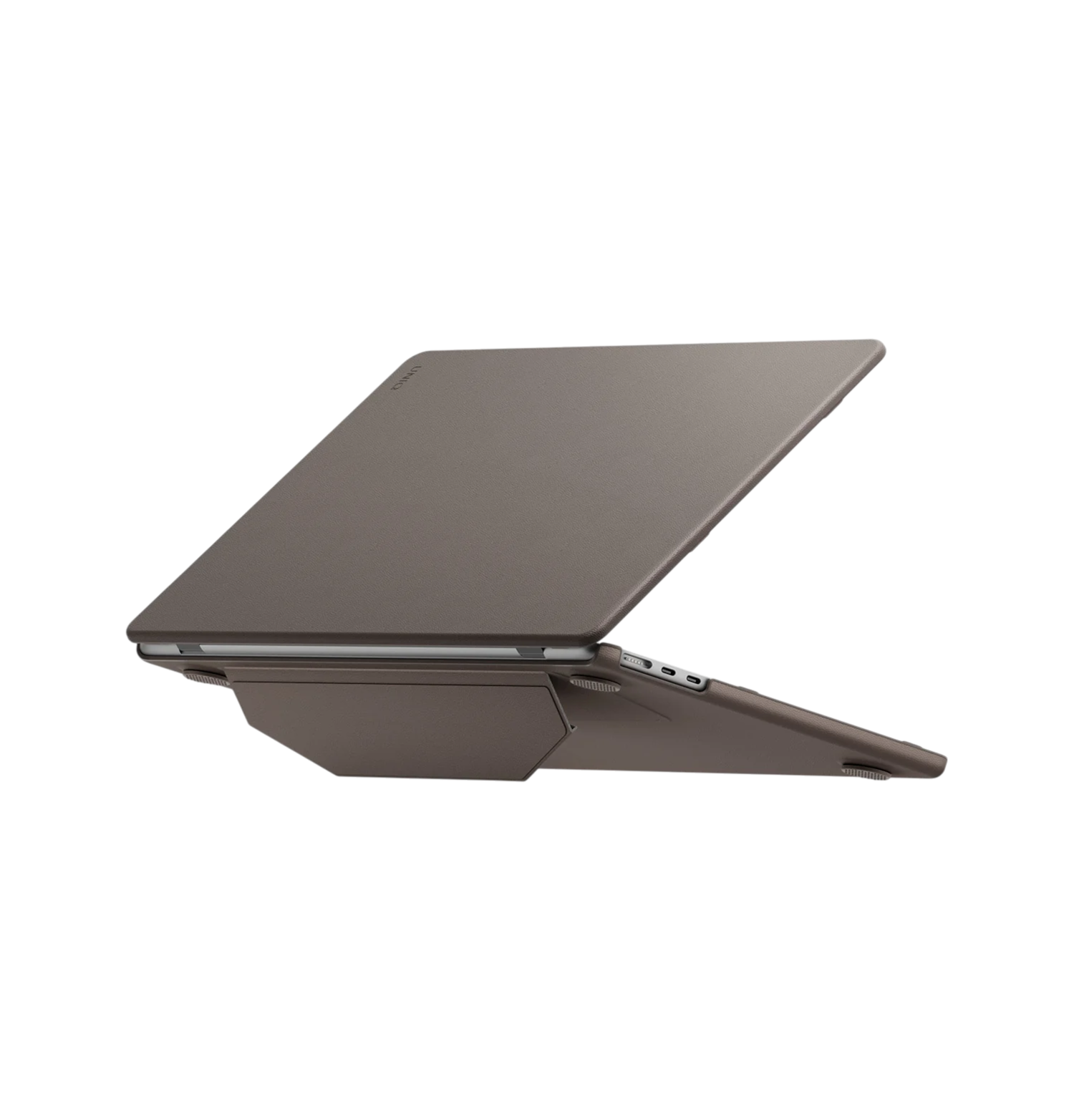 Защитный чехол Uniq Lyden Versa Laptop sleeve/stand для MacBook Air 13 (2022-2026) Flint Grey