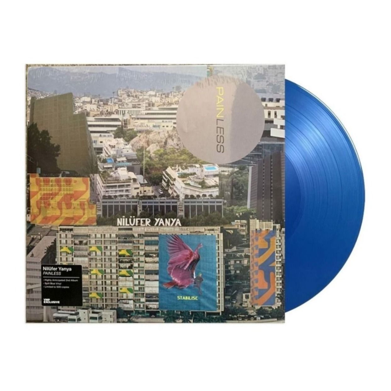 Виниловая пластинка Nil fer Yanya-Painless Vinyl, LP, Blue Two-Tone Split Indie Pop,