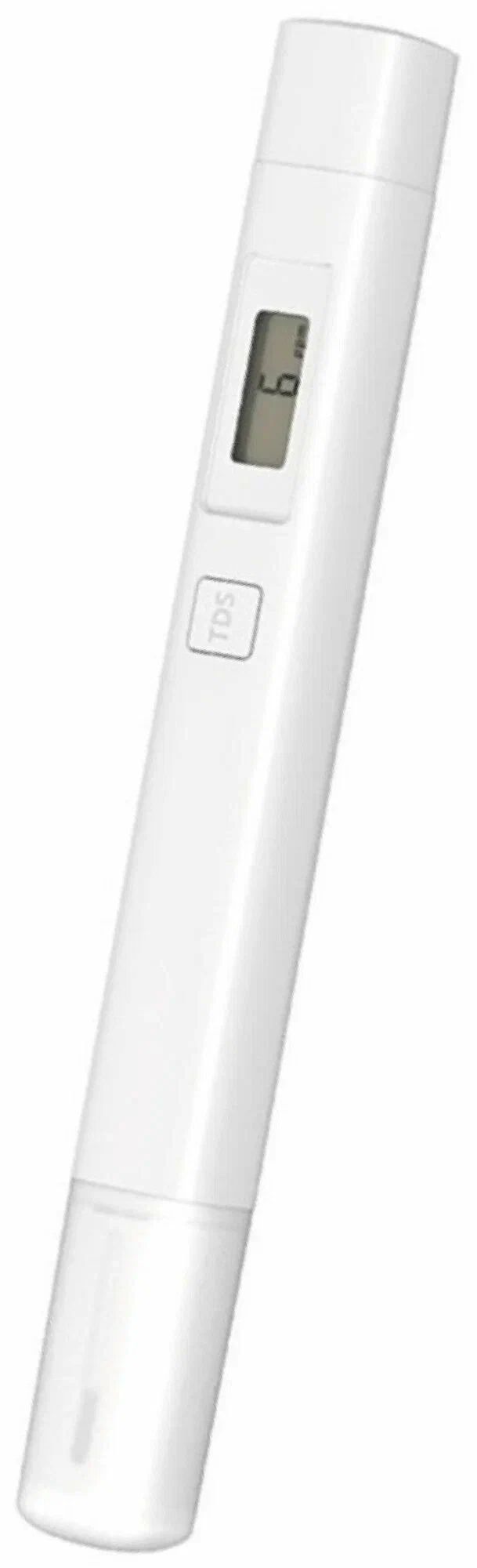 Тестер качества воды TDS Pen, белый, автоотключение, батарейки