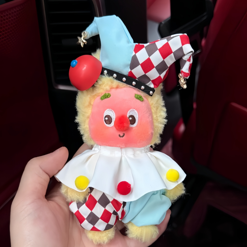 Набор клоуна с повязкой, шарфом и бибом для аксессуаров Star People Doll (без куклы)