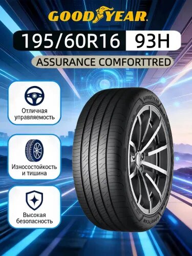 Goodyear GOODYEAR ASSURANCE COMFORTTRED 195/60R16 93H Шины летние 195/60 R16 93H
