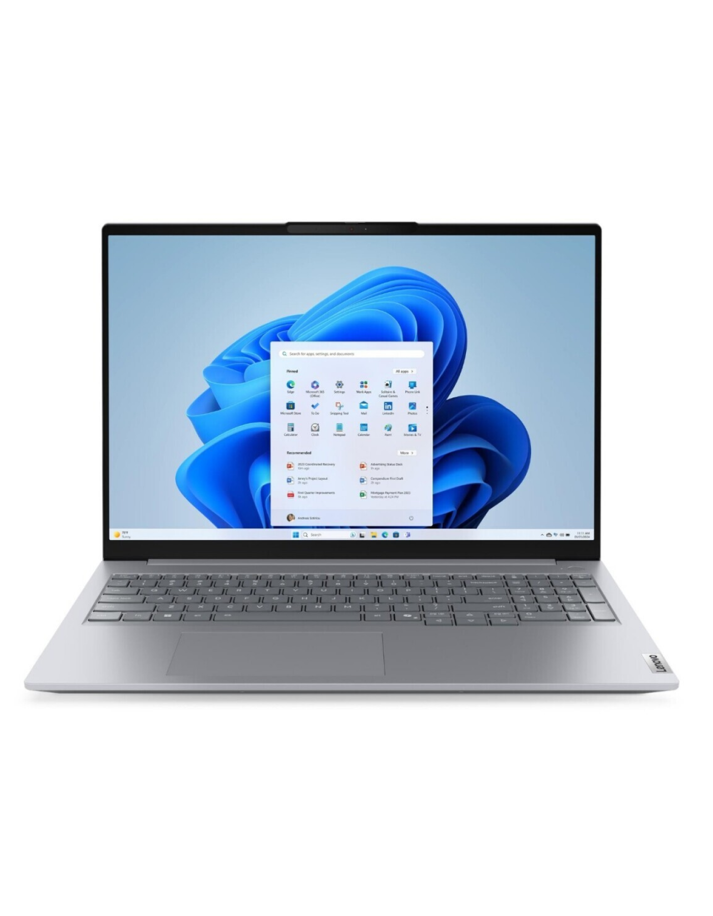 Ноутбук Lenovo ThinkBook 16 G8 IAL Core Ultra 7255H/16GB/512GB SSD/16"/noOS
