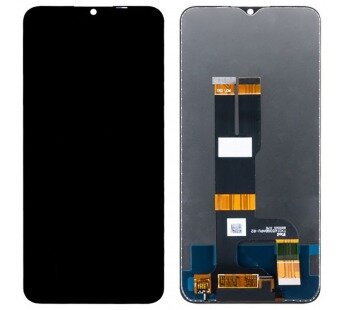 Дисплей для Realme C30/Narzo 50i Prime (RMX3581/RMX3623/RMX3506) в сборе Черный + набор инструментов и клей