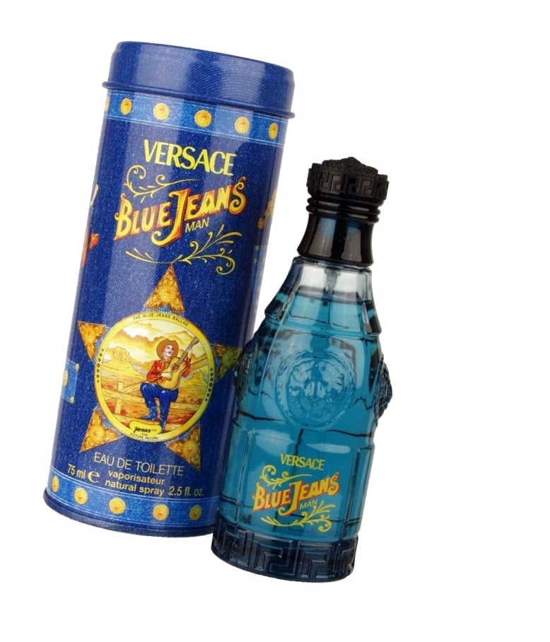 Мужской аромат Версаче Блу Джинс 75 мл / Versace Blue Jeans синие Джинсы
