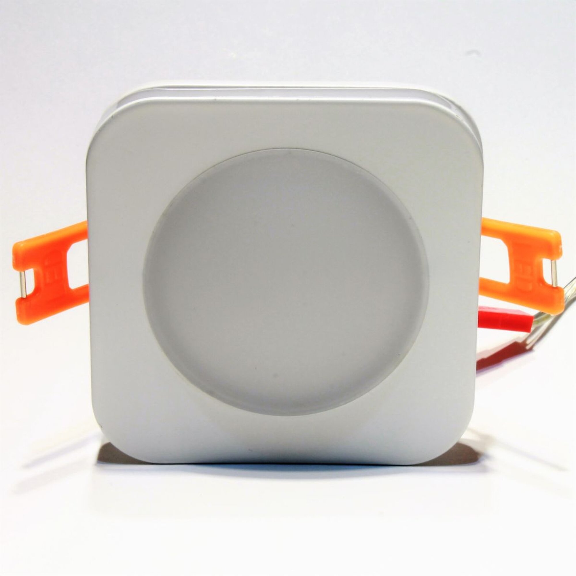 Светильник встраиваемый 1024 квадрат M2 белый контур 7Вт 4000К IP44 Siesta Light DL. M24