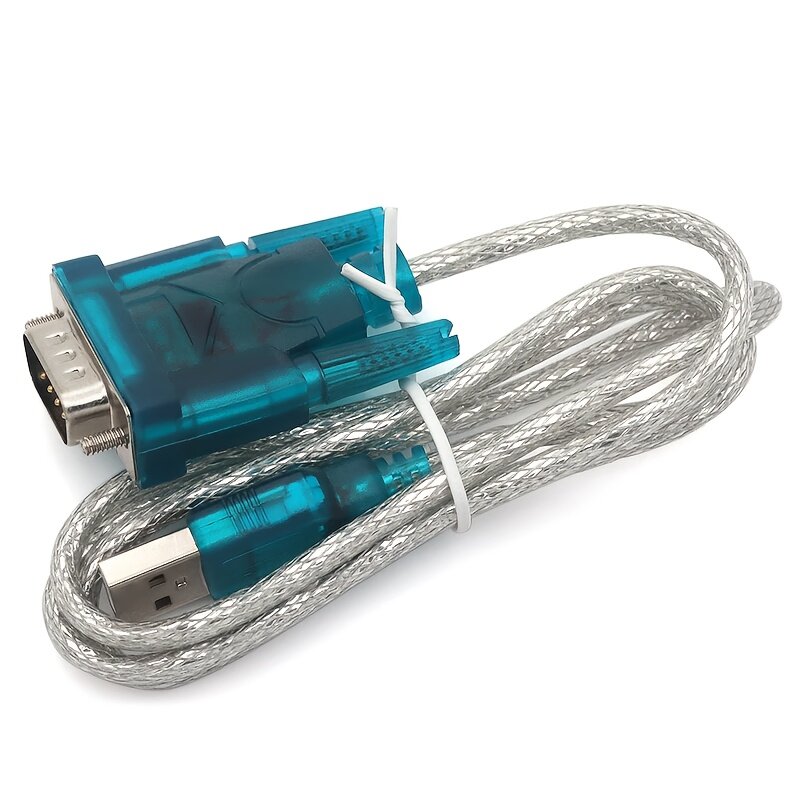 Адаптер преобразователь USB в RS232 COM порт DB9 9 контактов, модель HL-340, 5 шт.