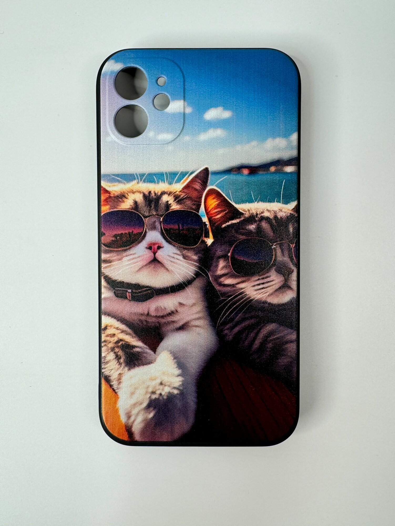Чехол-Накладка для смартфона Apple iPhone 12, материал силикон, цвет белый — фото 1