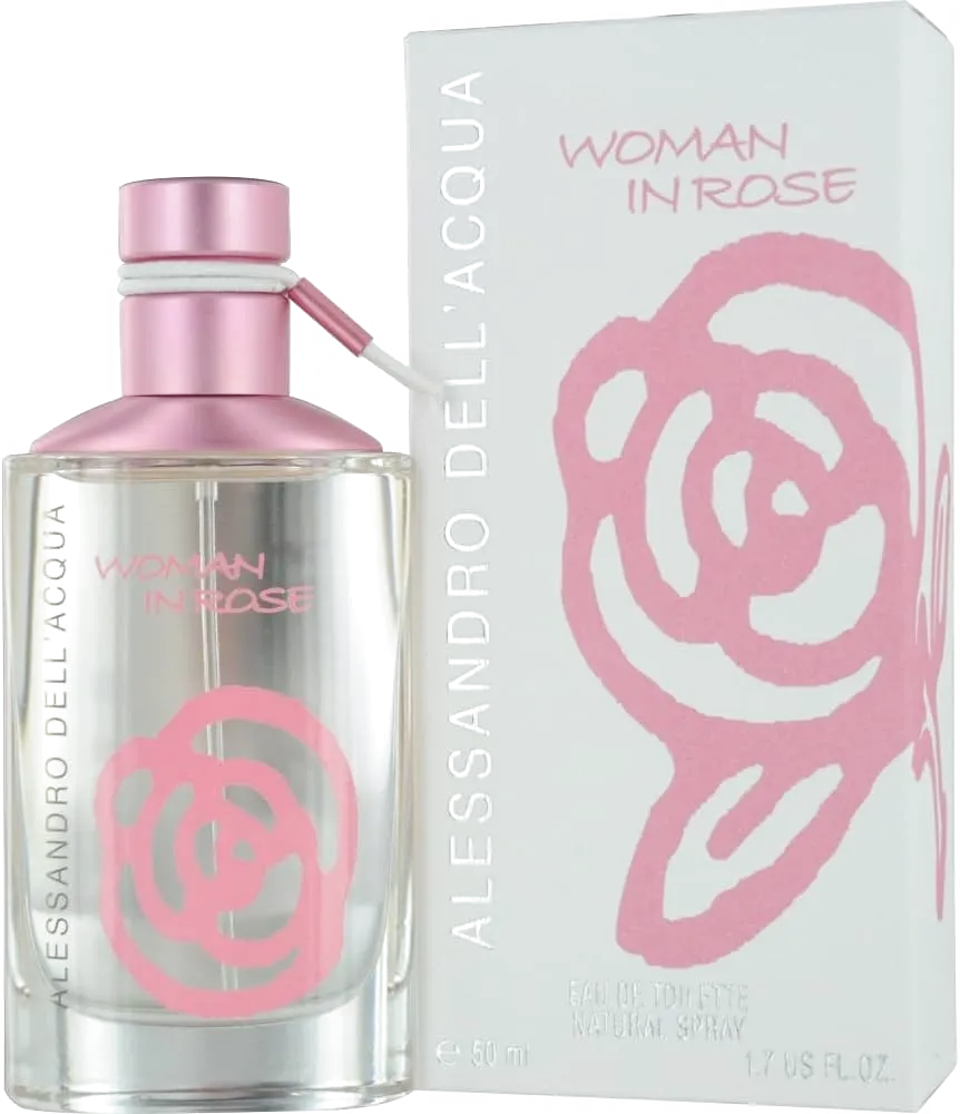 Туалетная вода Alessandro Dell`Acqua Woman In Rose женская 50 мл / Дель Аква Вумен
