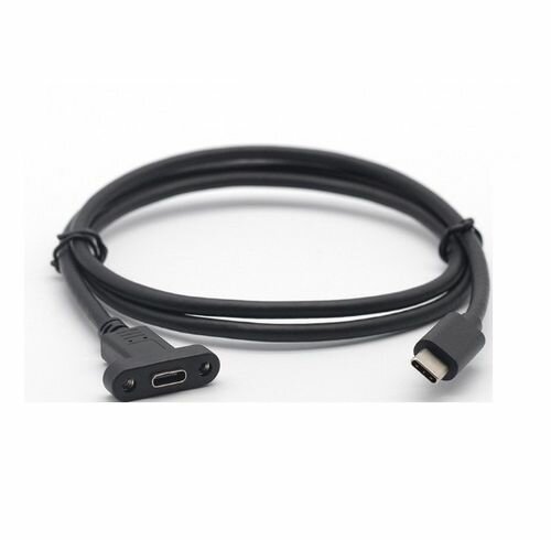 Шнур Type-C - Type-C (гнездо на корпус) 0.3м