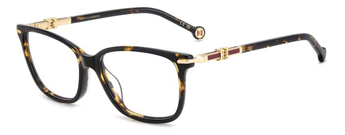 Оправа Carolina Herrera HER 0381/G 086, тип оправы ободковая, материал оправы пластик, пол женские, форма оправы прямоугольная