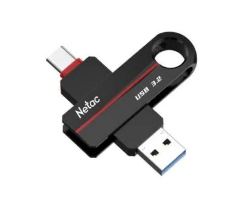 USB-флеш-накопитель Netac US18 128 ГБ, USB 3.2 / USB Type-C