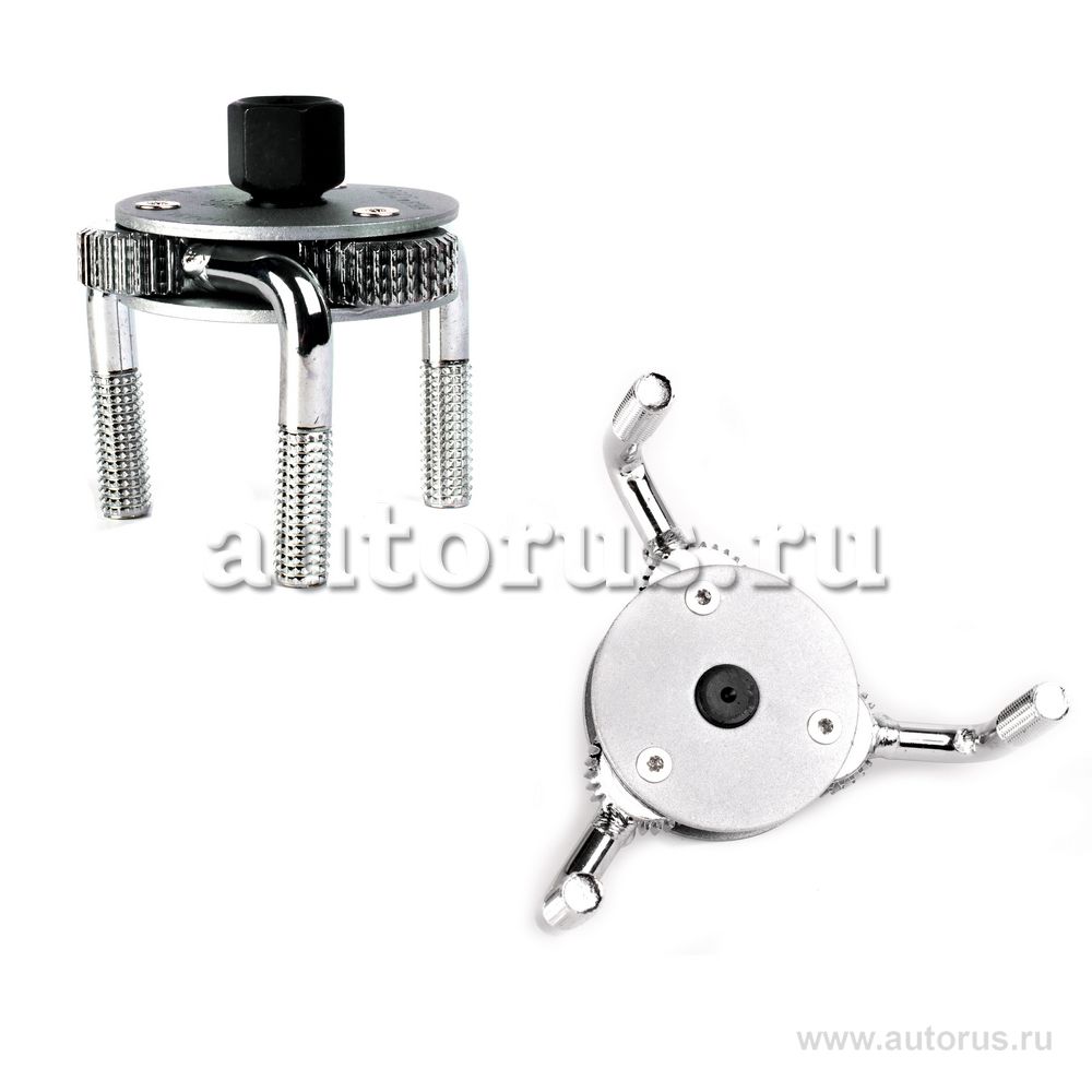 Съемник масляного фильтра, трехлапый, 65 - 110 мм, под вороток 3/8 DR FORCE 61904