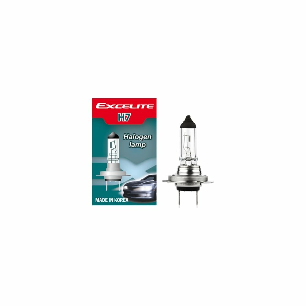 Лампа галогенная Excelite H7 ST 12V 55W PX26d (спайка 2 шт) 10700
