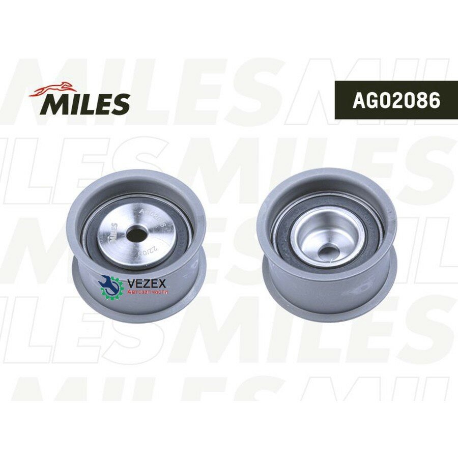 MILES AG02086 Ролик ремня ГРМ AUDI A4/A6/A8/VW PASSAT 2.8 (INA 532015910) AG02086