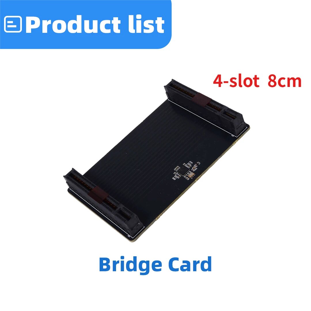 ADT-Link Мост NVLink 8 см для 2080 Ti 4-slot 8cm