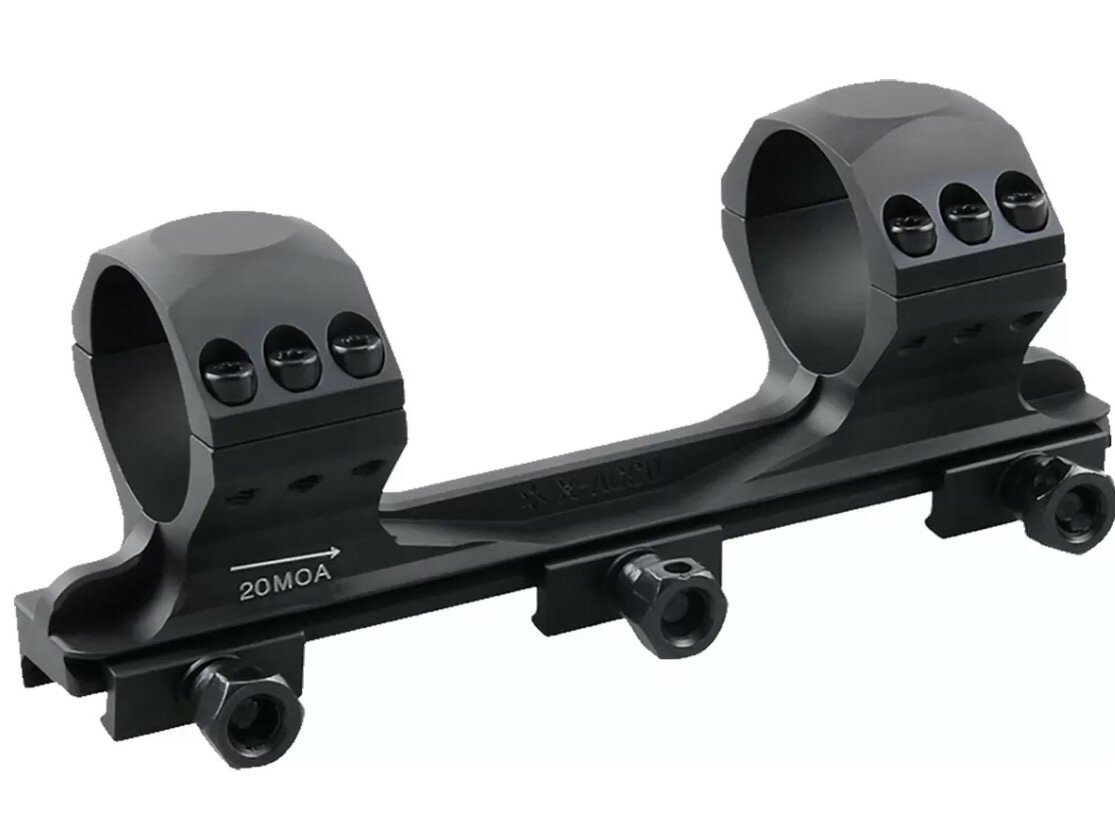 Кронштейн Vector Optics X-Accu 1.4 Medium Profile 34мм на Picatinny 20MOA