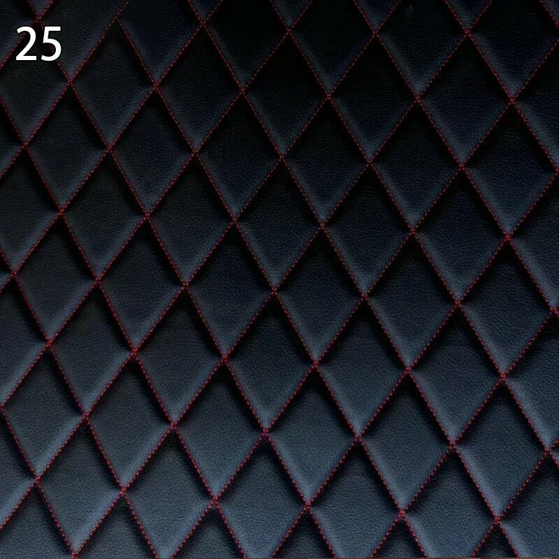 Ткань стеганая искусственная кожа, color 25, бордовый, 1 метр