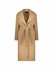 Пальто Boutique Moschino Belted long-sleeve coat, размер 40, разноцветный
