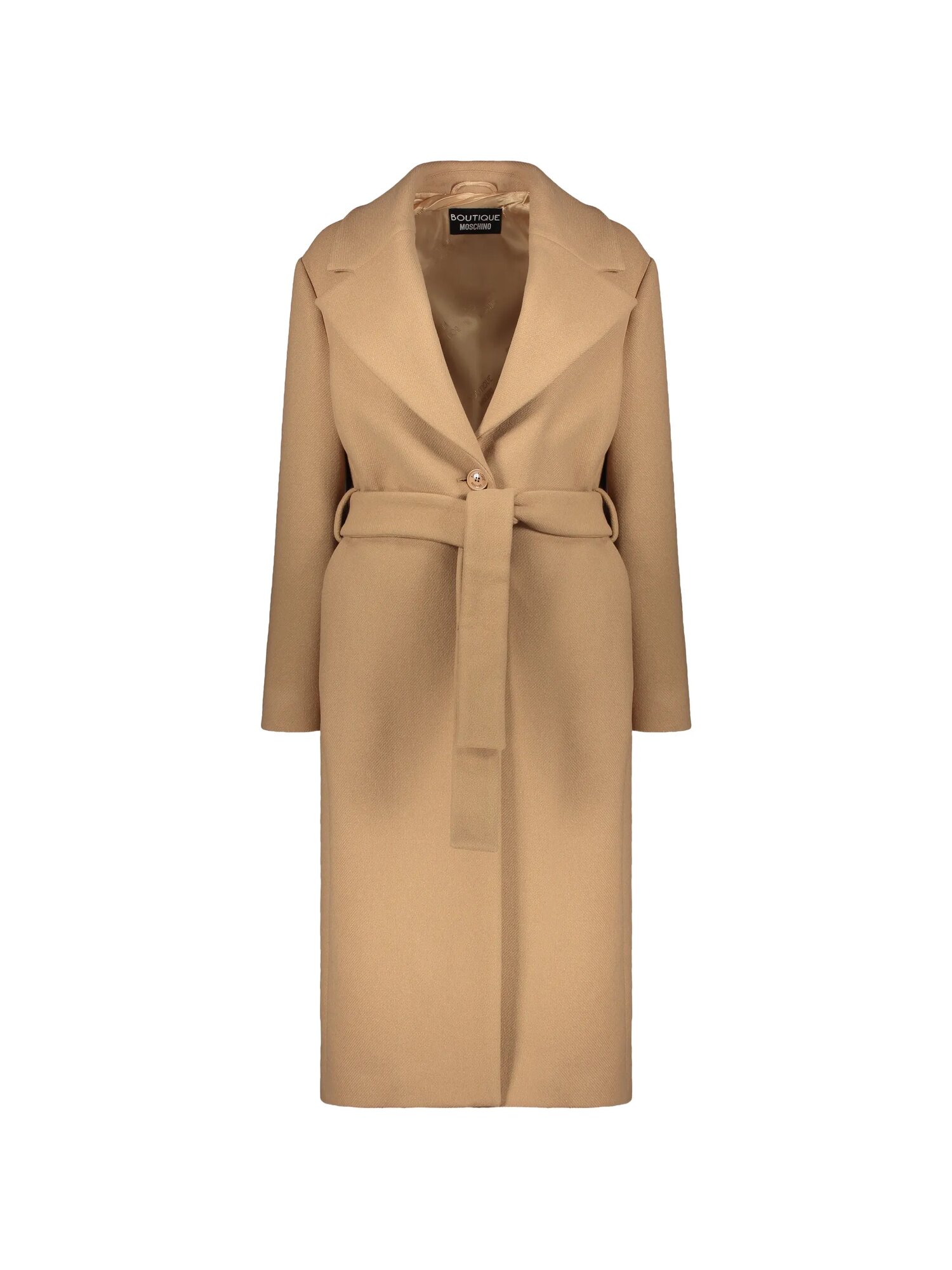 Пальто Belted long-sleeve coat