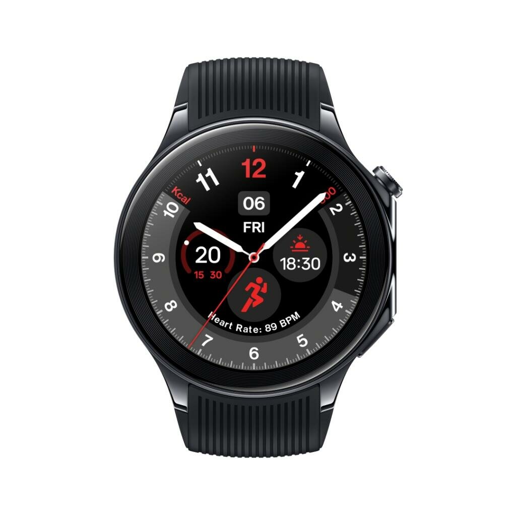 Умные часы OnePlus Watch 2, AMOLED, WR50, Black Steel (Черный)