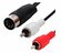 Кабель DIN 5 PIN - 2 штекера RCA