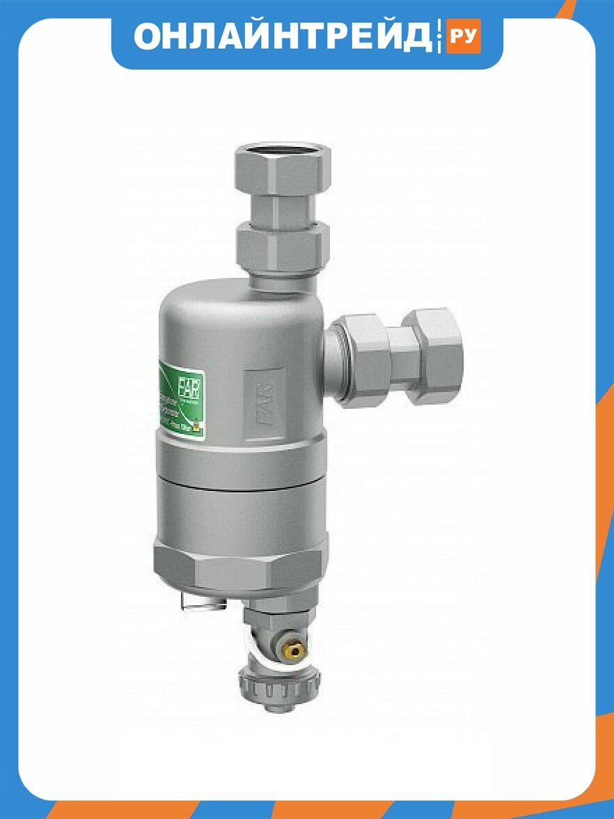 Грязеуловитель Far COMPACT с магн, 3/4"накидн. гайки