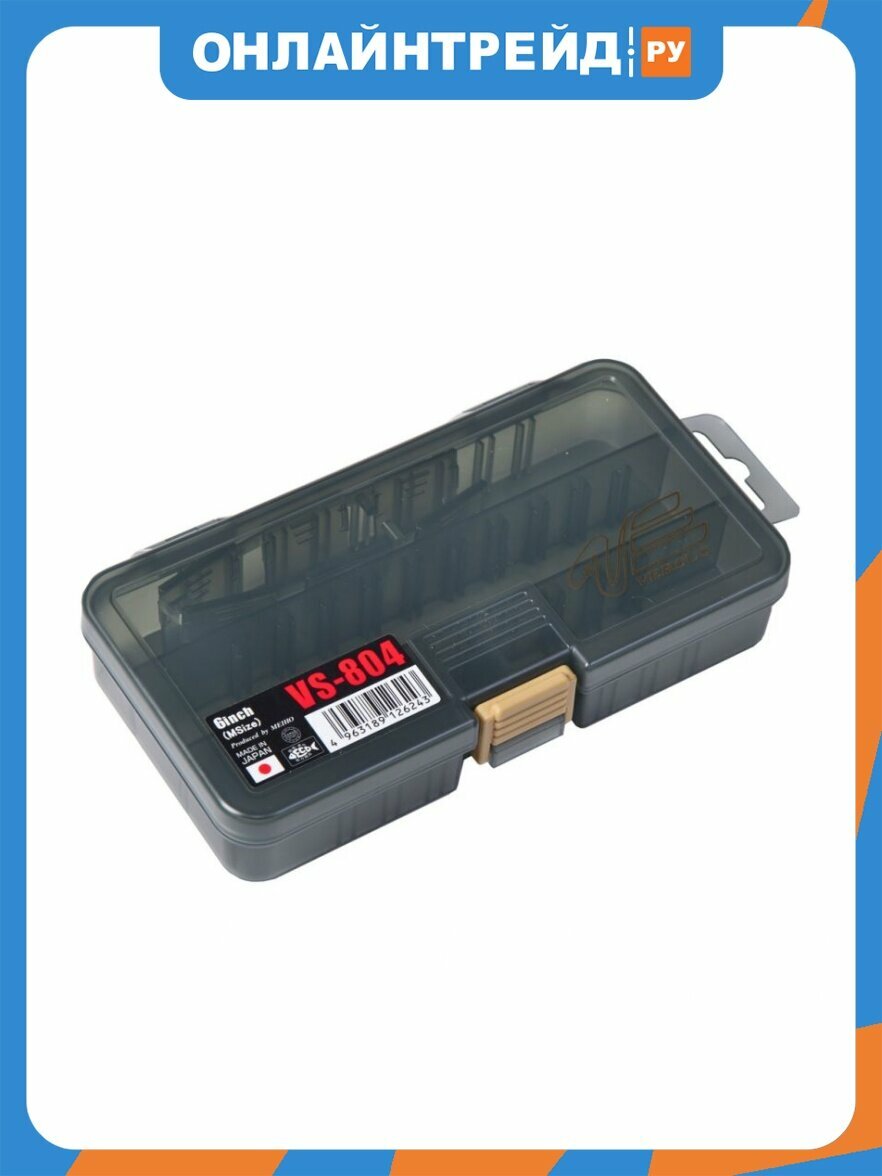 Коробка рыболовная Meiho Versus VS-804 Black 161x91x31