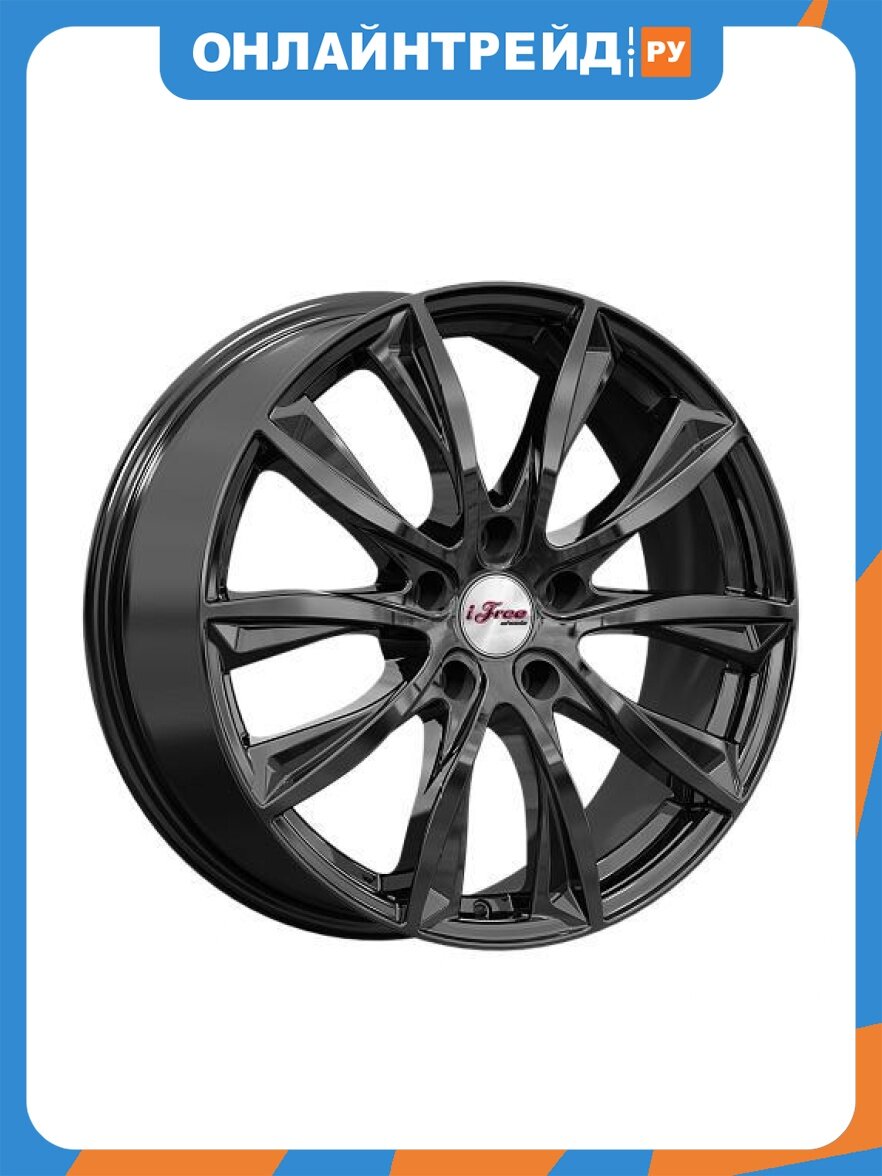 Диск Ifree Каzантип 7.5x18/5x110 D65.1 ET37 BK
