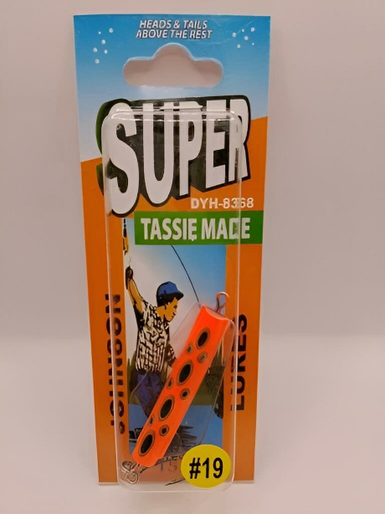 Блесна Tassie Made, Johnsons Lures, 15г, 65мм, универсальная блесна Тасманский дьявол для рыбалки на хищника