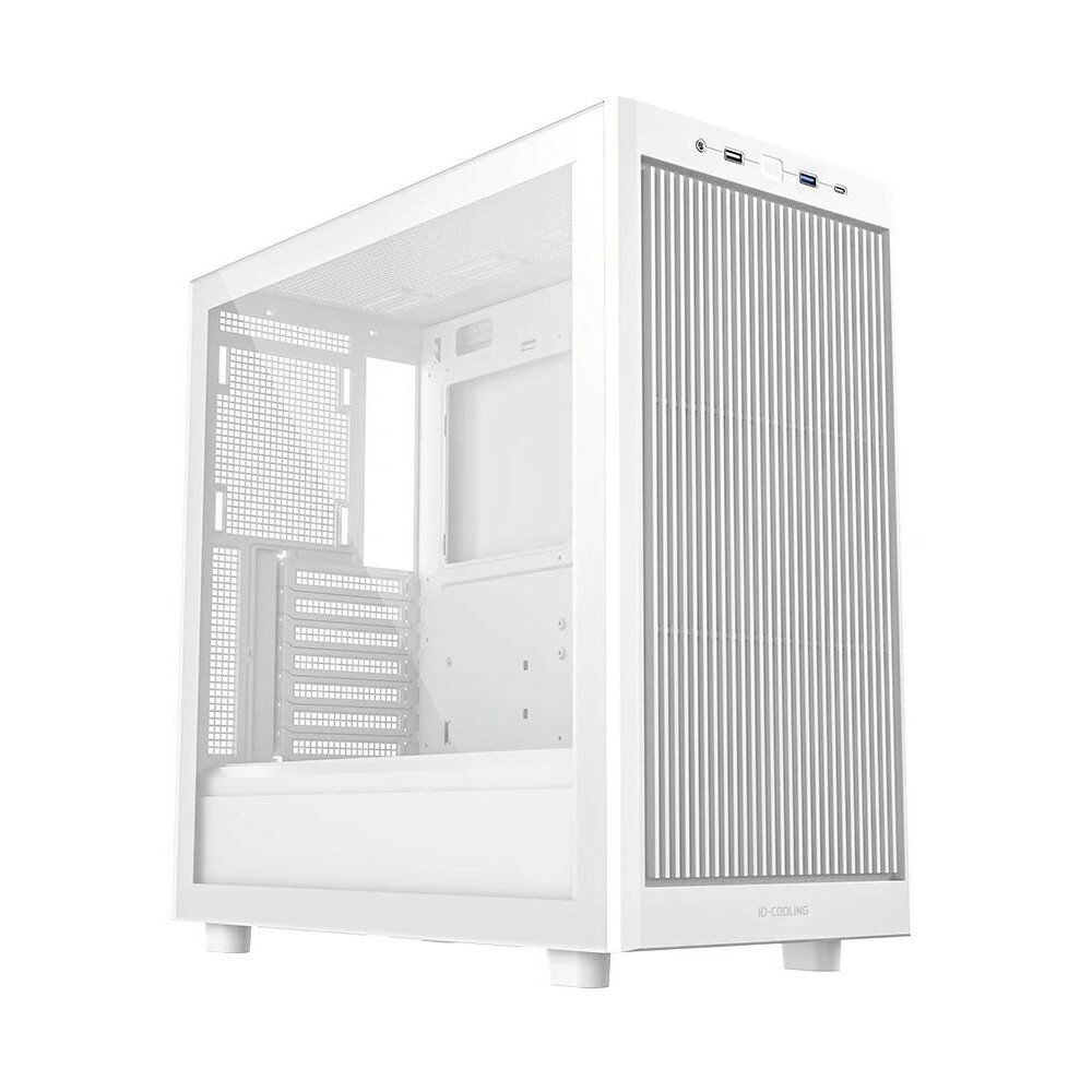 Корпус для ПК ID-Cooling WARE 510 White, Middle Tower, ATX, Белый (WARE 510 WH)