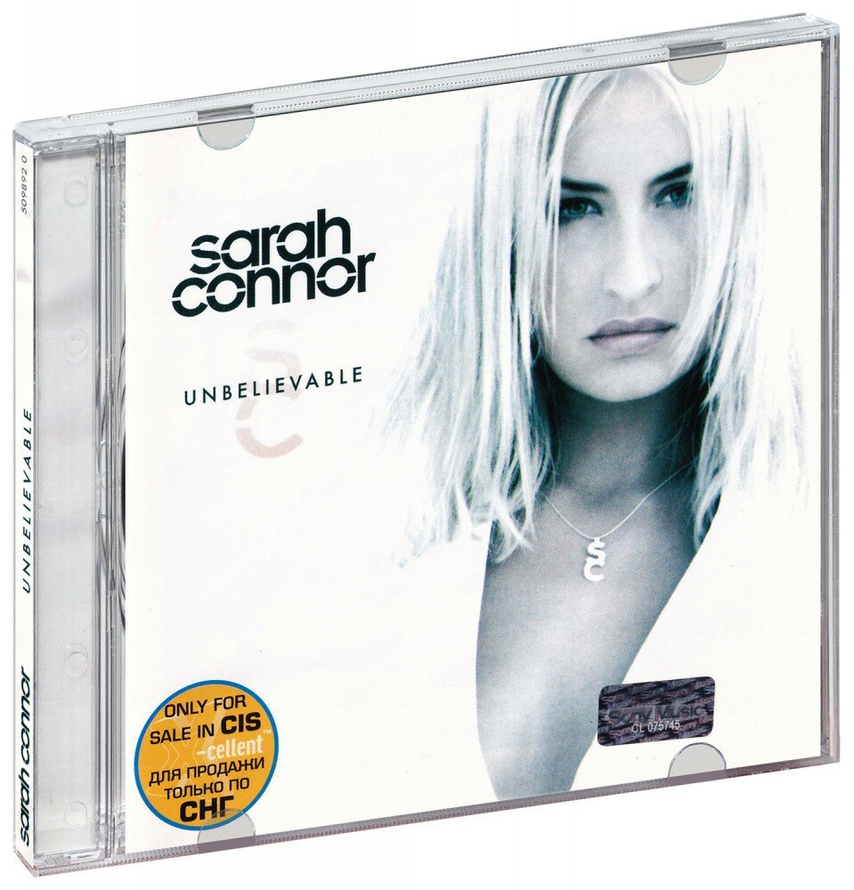 Sarah Connor. Unbelievable (CD) (СД диск, CD Box, Россия, Bomba Music)