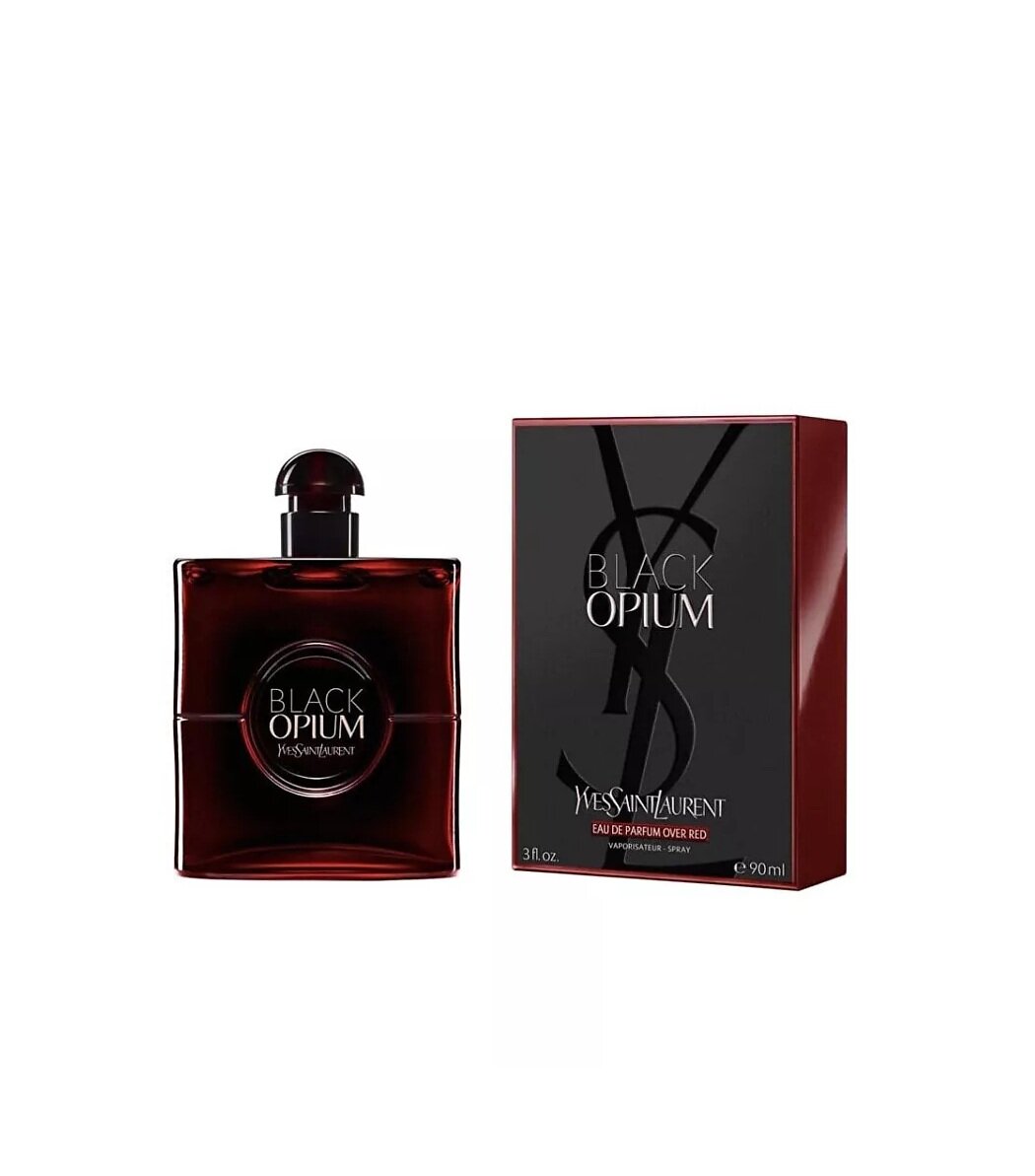 Yves Saint Laurent Black Opium Over Red 90 мл парфюмерная вода женская, цветочные, фруктовые