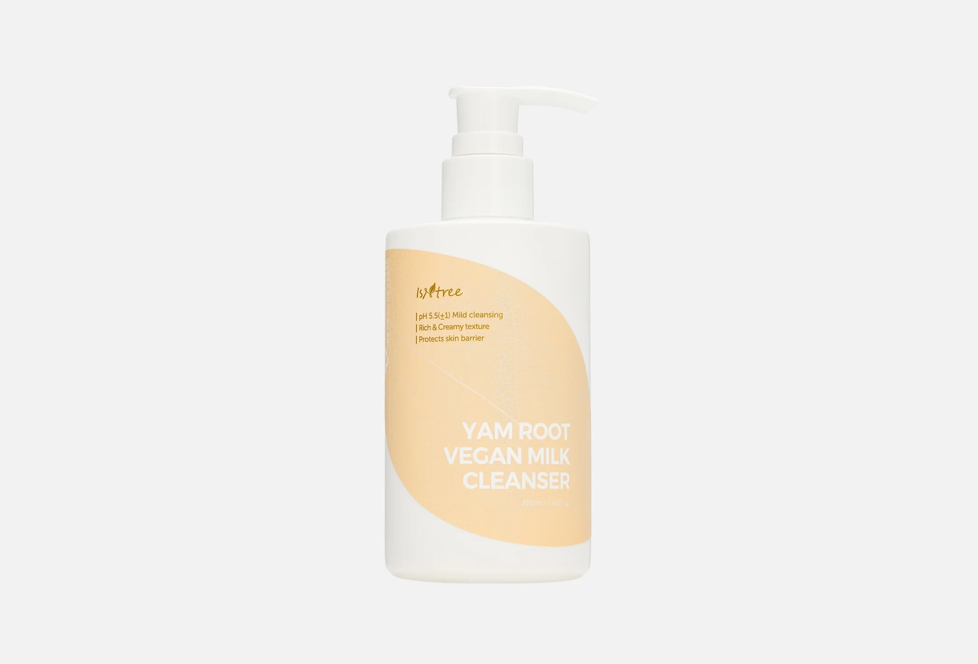 IsNtree YAM ROOT VEGAN MILK Очищающее молочко для снятия макияжа 220мл