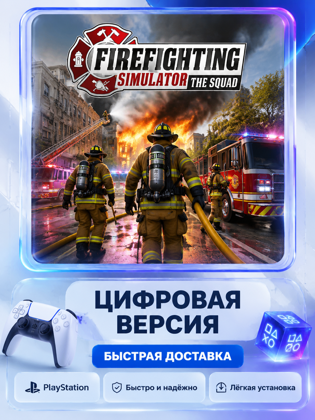 Firefighting Simulator - The Squad PS4™ & PS5™ для PS4 и PS5 цифровая версия без активации P2