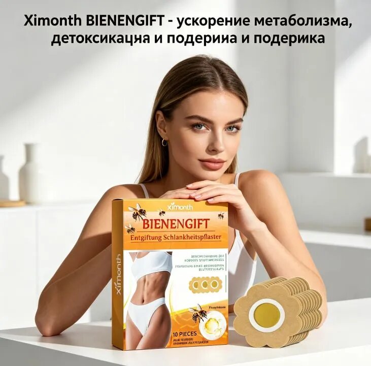 Пластыри Ximonth BIENENGIFT для похудения 10 шт