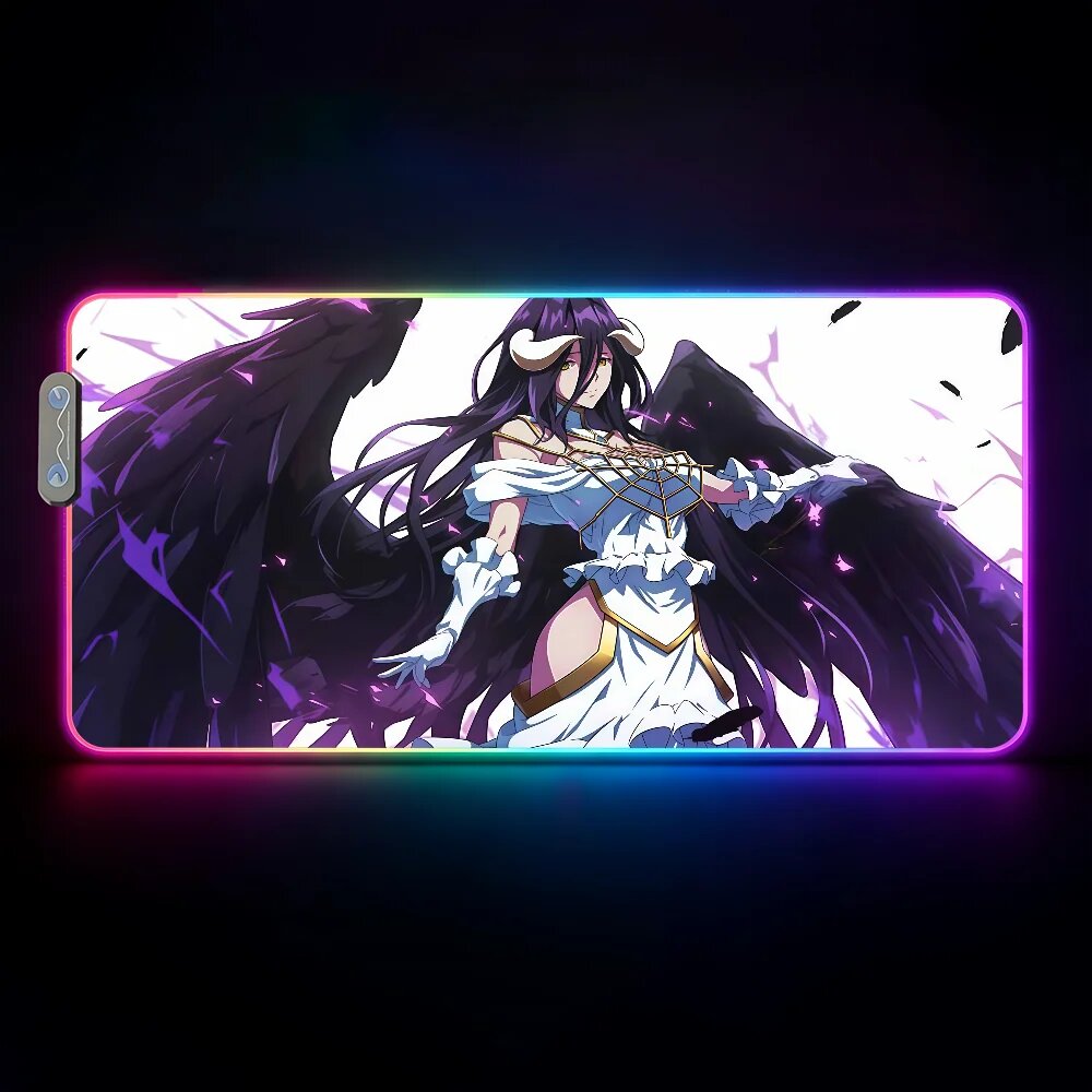Коврик для мыши Anime Overlord Albedo RGB, цвет z6