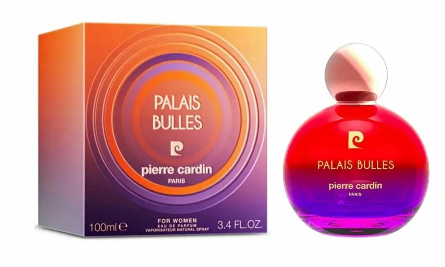 Парфюмерная вода Pierre Cardin Palais Bulles 100 мл, восточный аромат