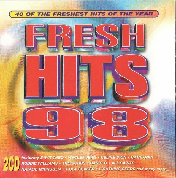 Fresh Hits 98 (EU, Sony Music TV, MOODCD59, 1998, импортный компакт-диск) 2CD