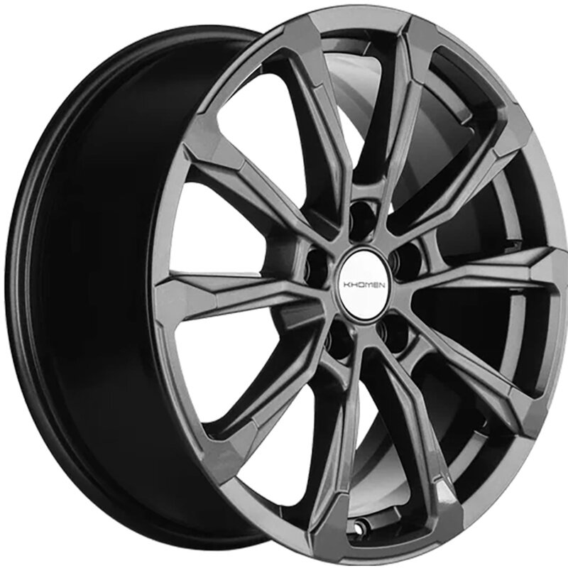 Литой колесный диск Khomen Wheels KHW1808 (K5/Santafe) 7,5x18/5x114,3 ET50 D67,1 Gray