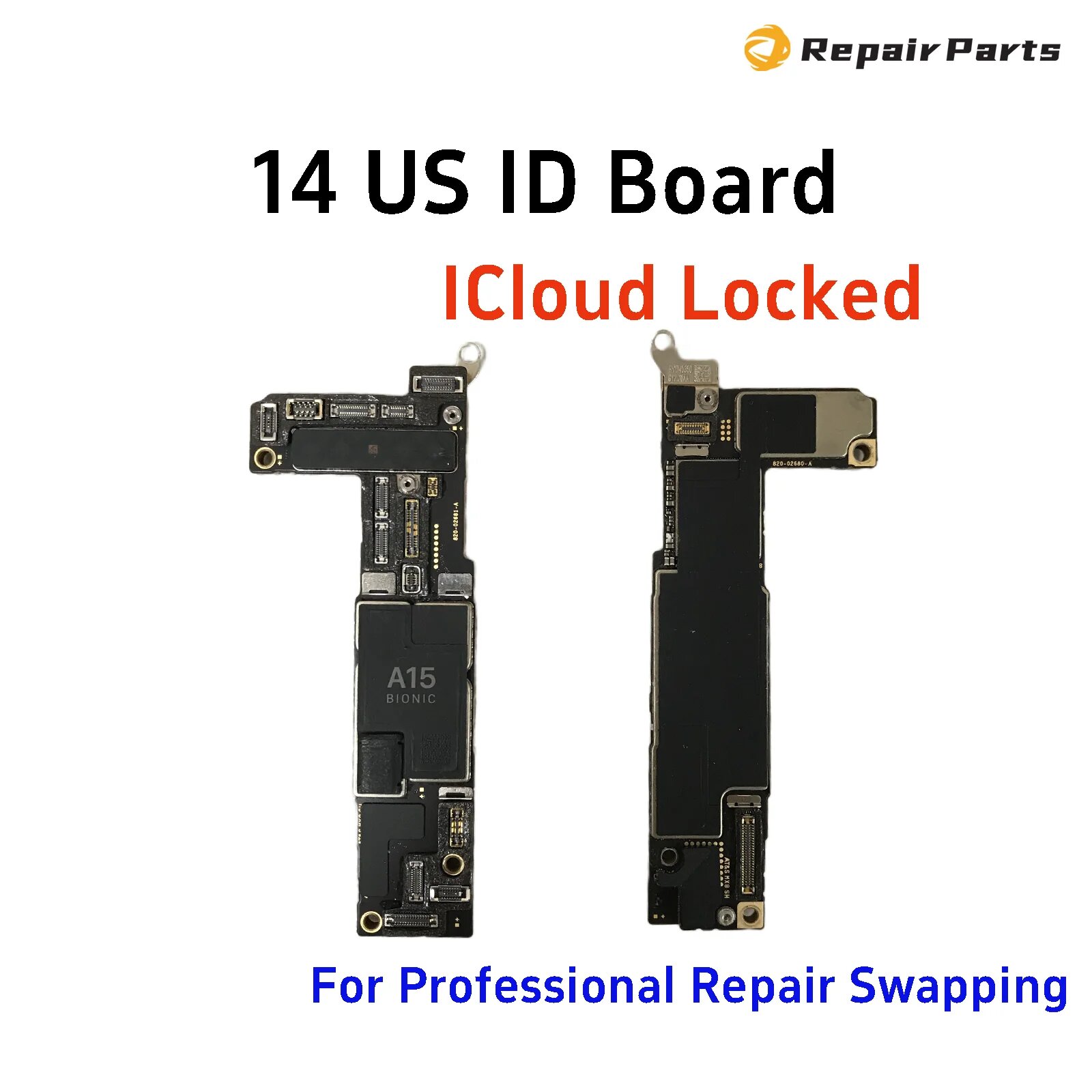 Материнская плата с замком ICloud для iPhone 14Plus 14Pro 15Plus 15Pro Max 15PM США 5G EU 4G Версия ID Board для ремонта Master Swapping