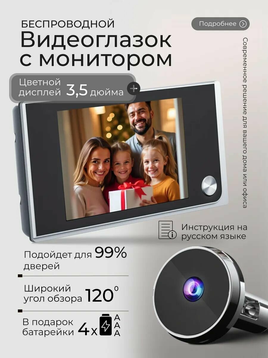 Видеоглазок Для Входной Двери