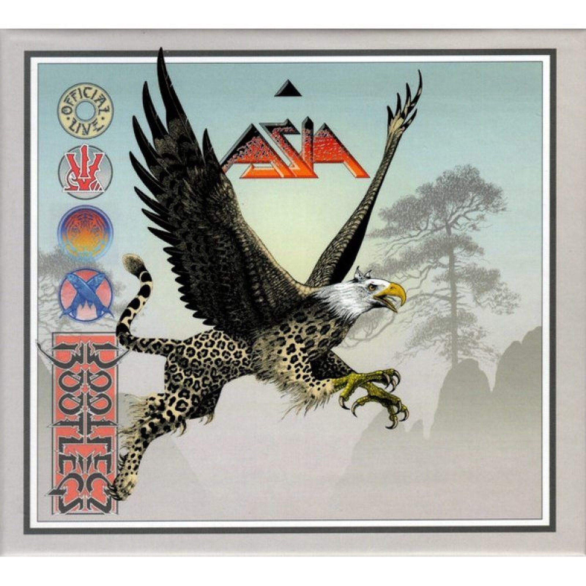 ASIA - The Official Live Bootlegs Volume 1 (10 CD, Box Set, Reissue, Compilation, Remastering) Компакт диск