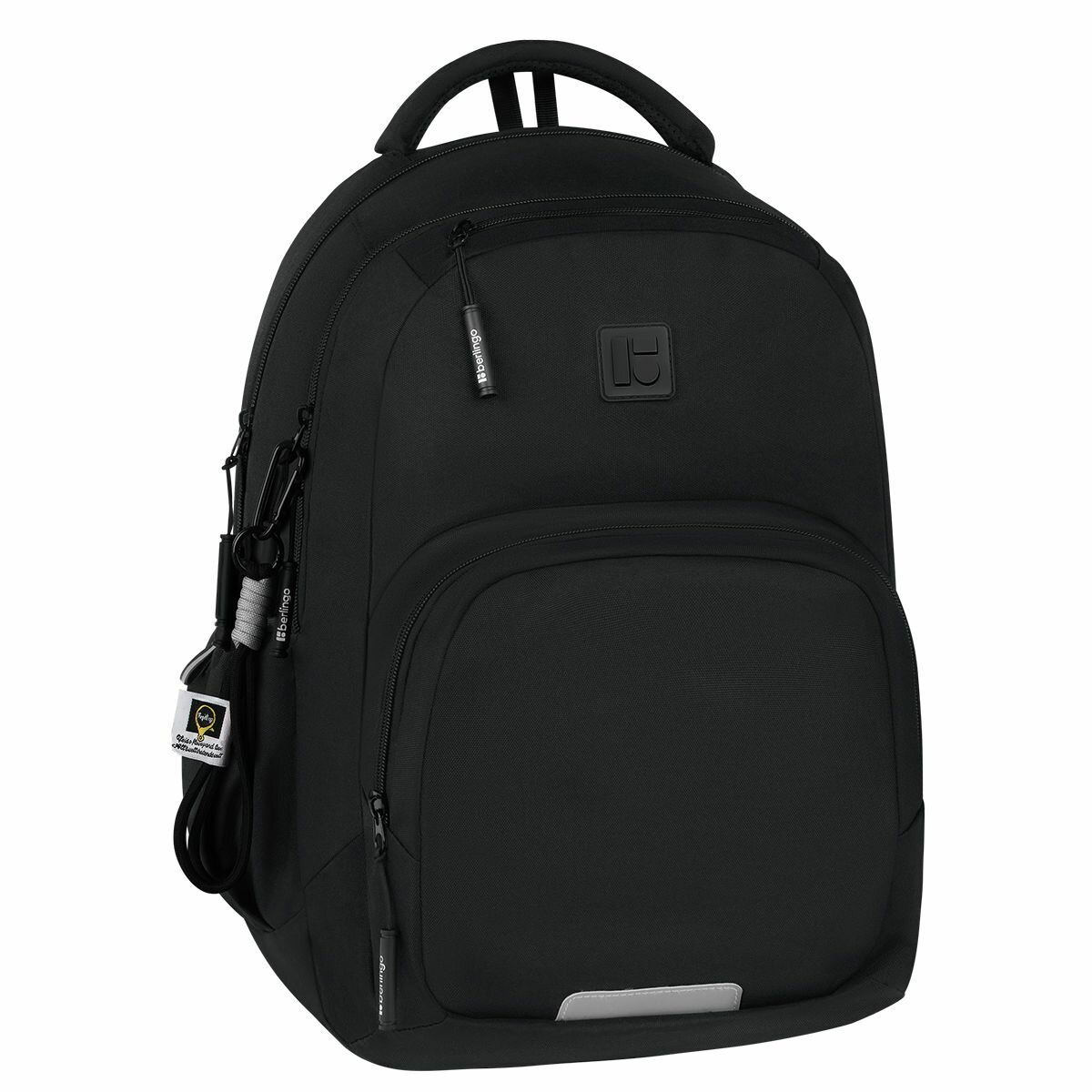 Рюкзак школьный Berlingo ErgoFlex "Black Code" 42x30x17см, 2 отделения, 4 кармана, эргономичная спинка (RU-FK-202603)