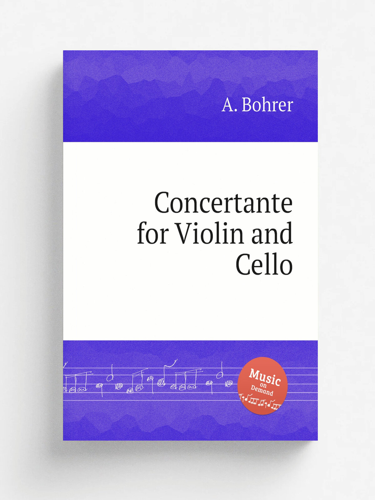 Concertante for Violin and Cello | A. Bohrer | Репринт